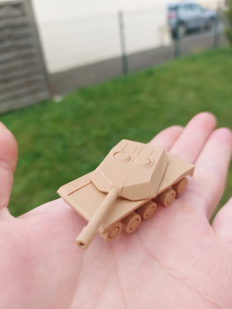 M1 Abrams Toy - Print In Place ! Remixed by Waikikiprod - MakerWorld