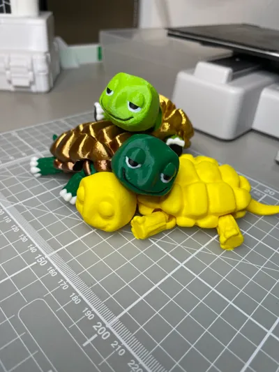 Flexi Turtle by Štístkáč - MakerWorld