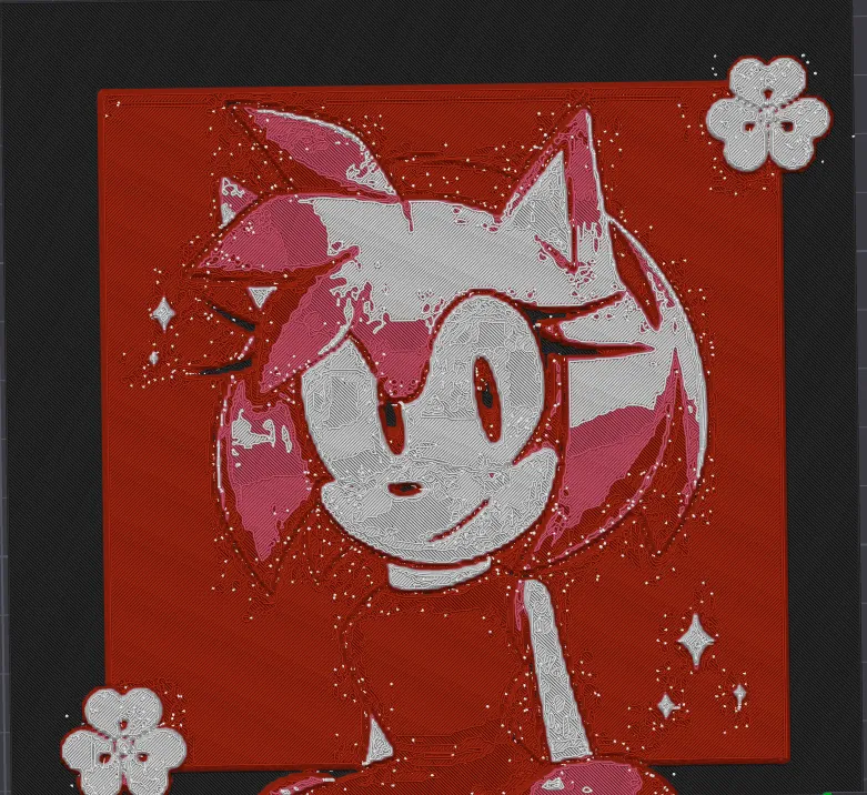 amy rose by Ashkicken MakerWorld: Download Free 3D Models