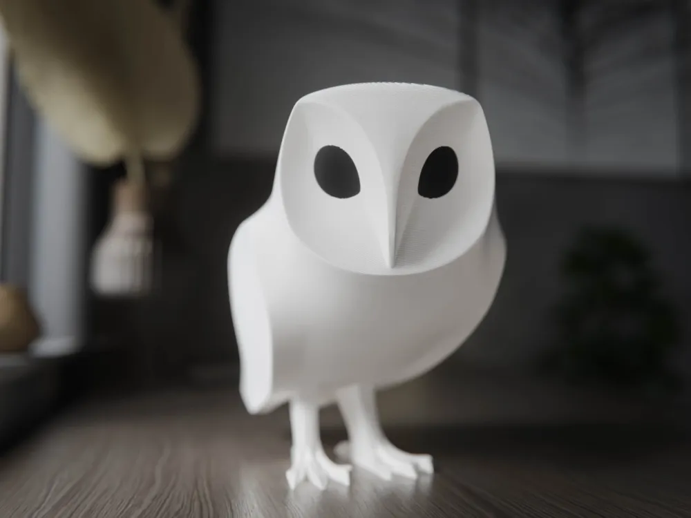 Barn owl - Free 3D Print Model - MakerWorld