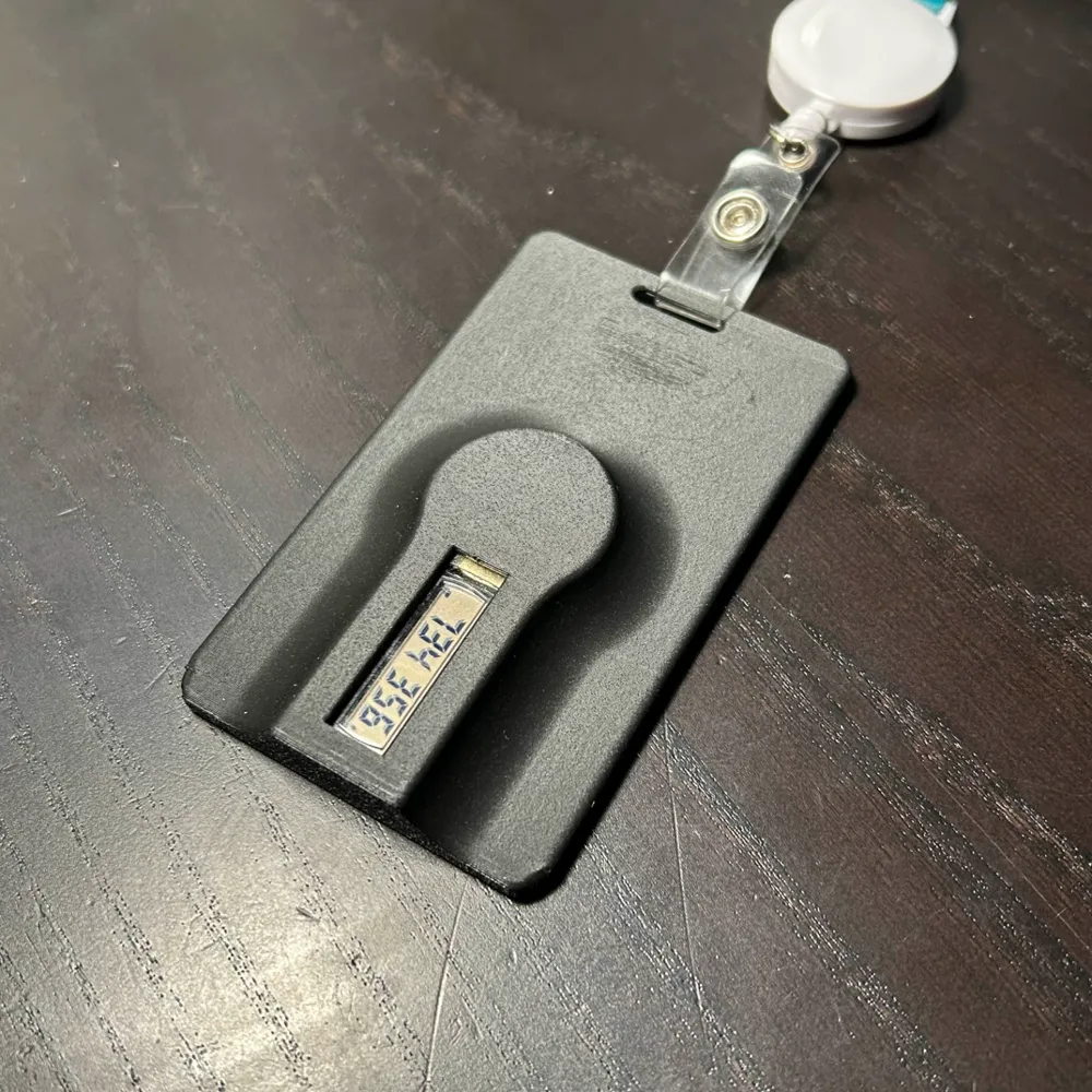 Ultra Thin RSA Token Badge by The3DPrintist MakerWorld: Download Free ...
