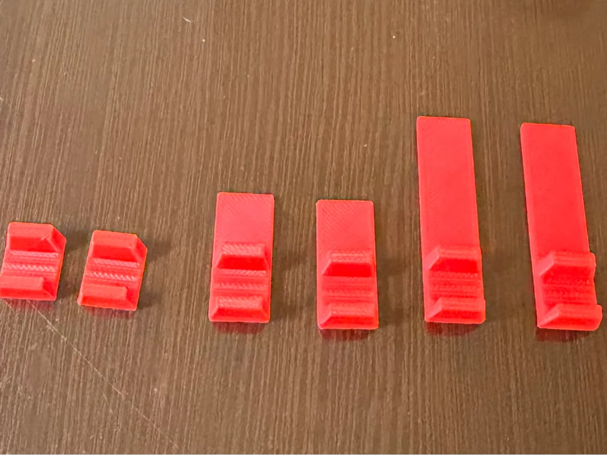 Support stand feet for 50mm photo magnet frame - Free 3D Print Model ...