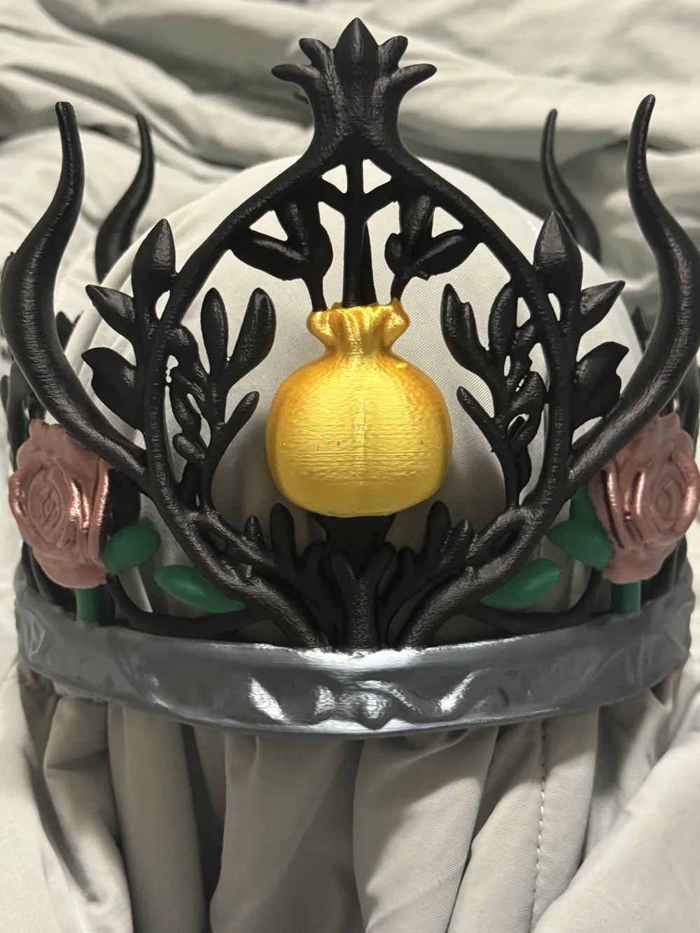 Persephone Königin der Unterwelt Krone von Angry Squiggles MakerWorld ...