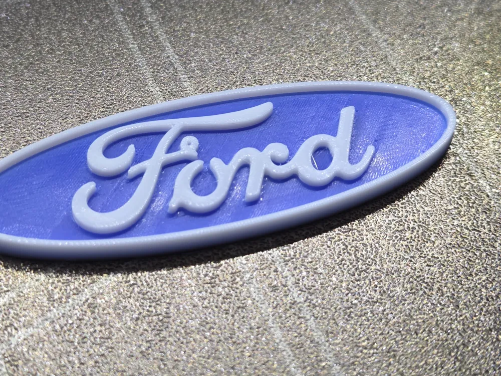 Ford Logo - Free 3D Print Model - MakerWorld