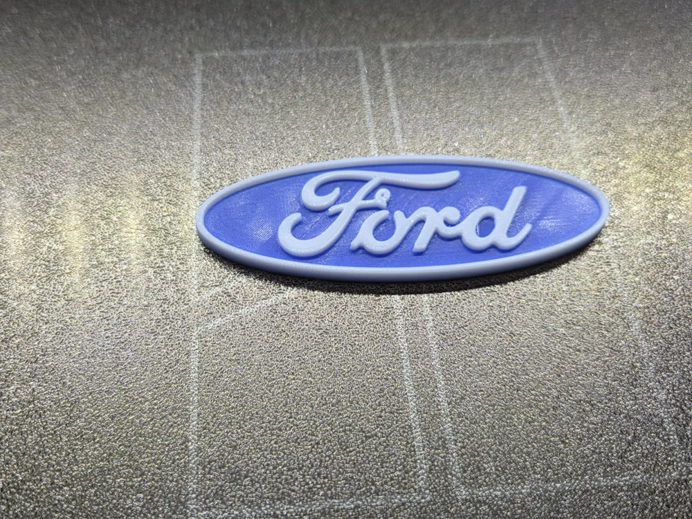 Ford Logo - Free 3D Print Model - MakerWorld