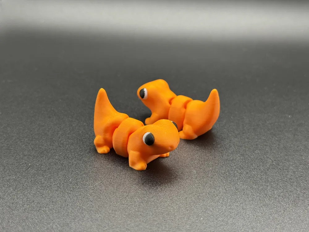 Tiny Tails Flexi Lizard by Folk & Forge MakerWorld: Download Free 3D Models