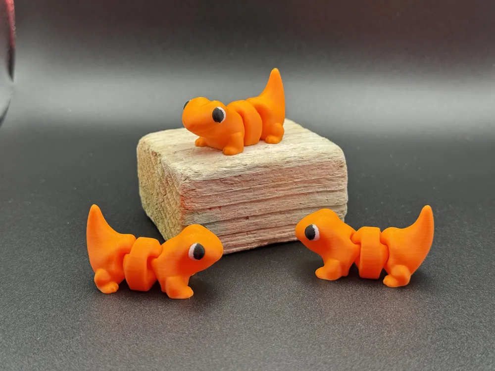 Tiny Tails Flexi Lizard by Folk & Forge MakerWorld: Download Free 3D Models