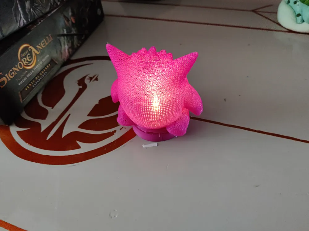 Pokémon Gengar Lamp Shade by franci707 - MakerWorld