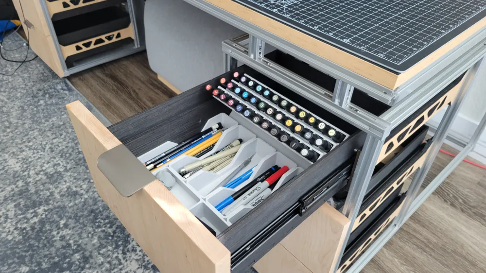 Tray Bin Storage - Segmented - Free 3D Print Model - MakerWorld