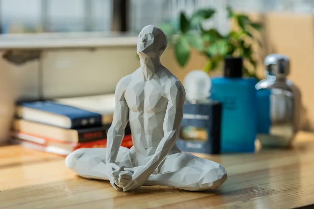 The Meditating Man Series 001 by XXY2025 MakerWorld: Download Free 3D ...