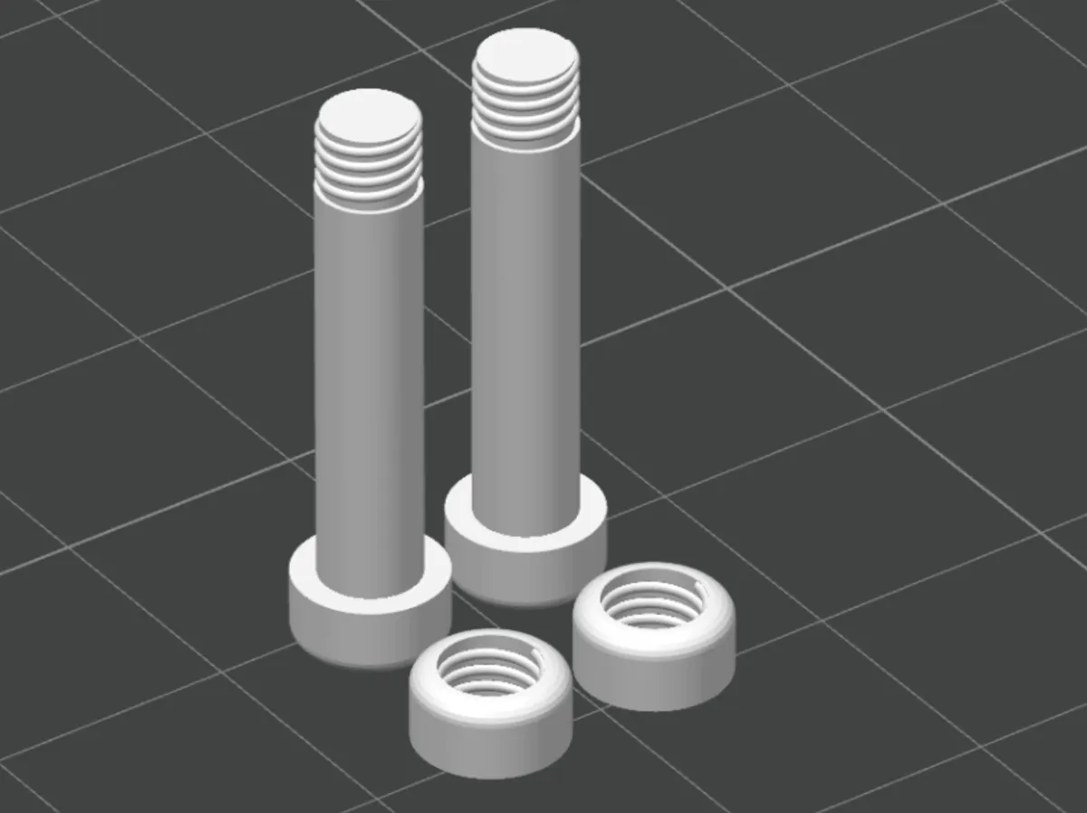 3D printed screws - Free 3D Print Model - MakerWorld