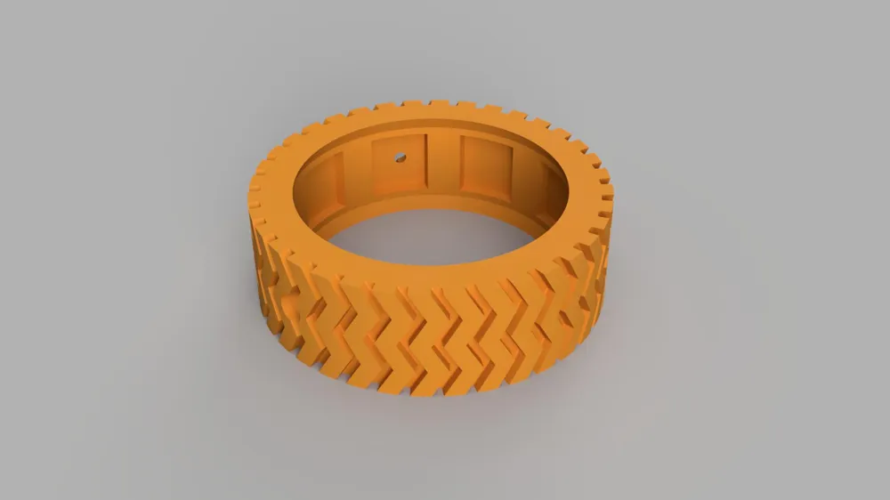 FRC Rev MAXSwerve Tire and Hub (TPU) by DeclanD_ - MakerWorld