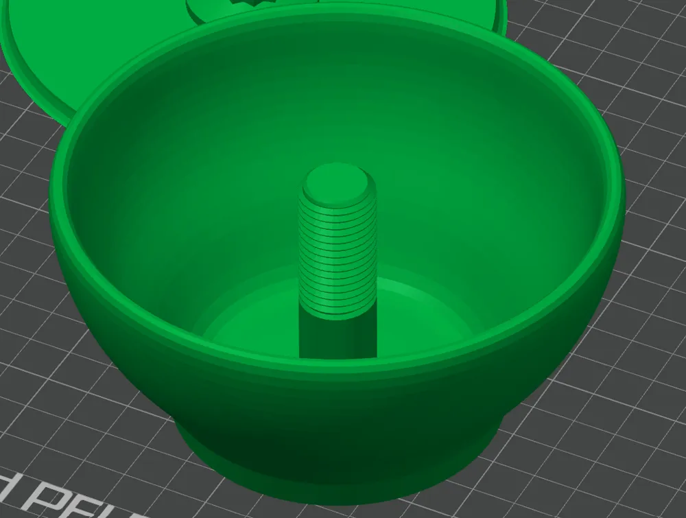 Screwable Bowl with lid by Servus887 MakerWorld: Download Free 3D Models