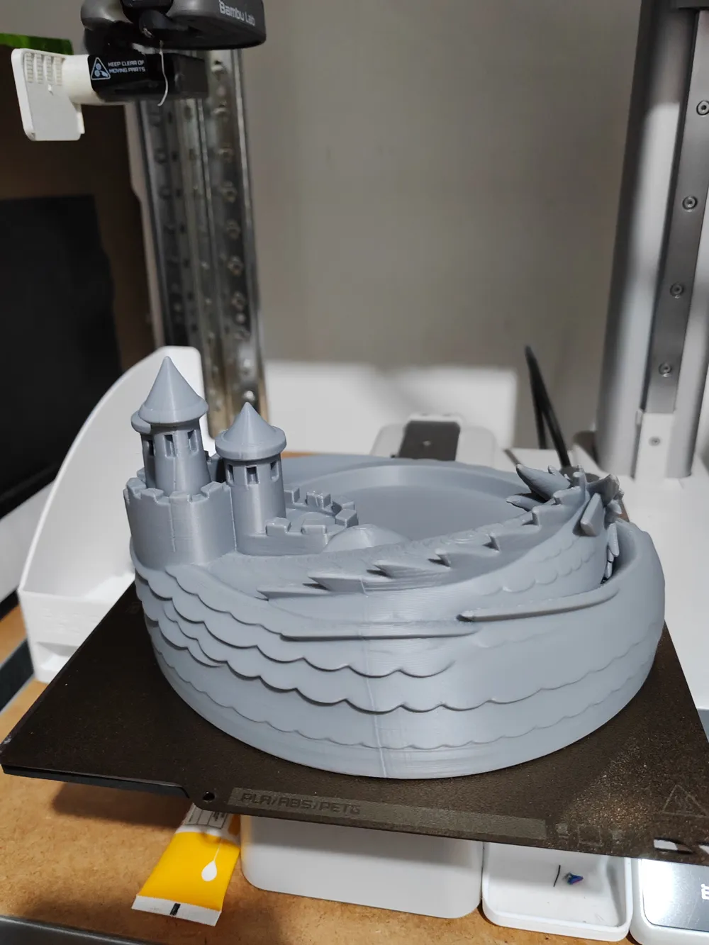 Dragon’s Keep Desk Organizer - Free 3D Print Model - MakerWorld