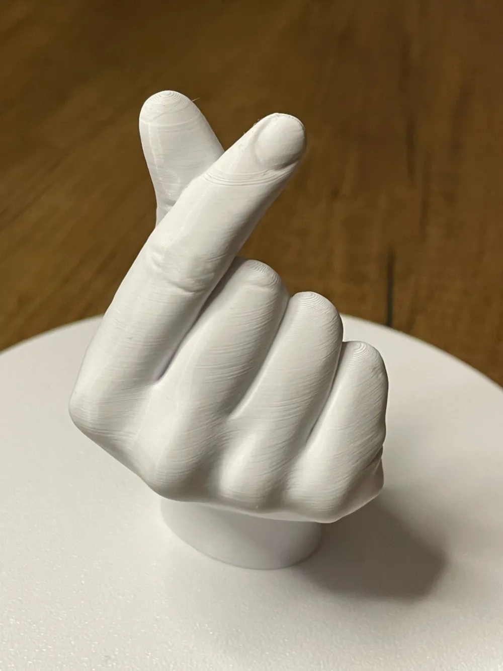 Realistic Finger Heart Hand Gesture 3D Model by Ermal Koci MakerWorld ...