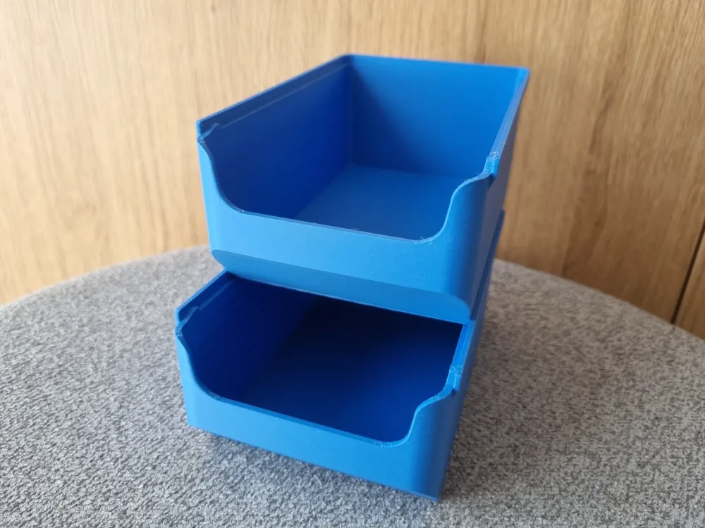 stackable storage/boxes 2 (Medium) by Waßmer - Made by Mind MakerWorld: Download Free 3D Models