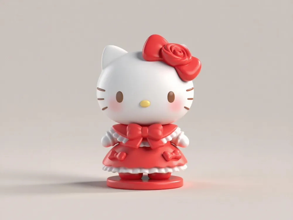 Hello Kitty in a Dress - Sanrio Casual Series - Cute Collectible ...