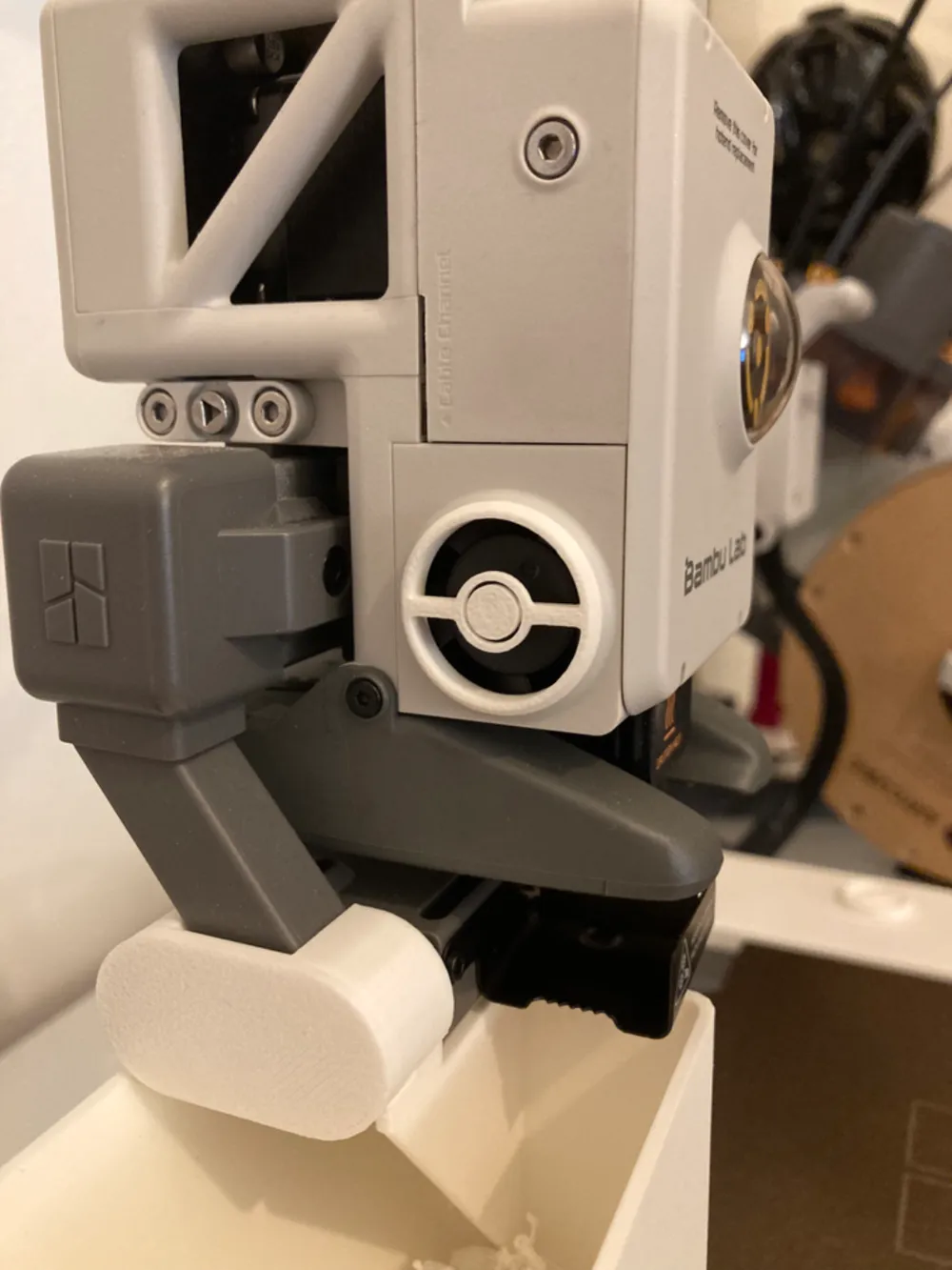 Bambu Lab A1 Mini Pokemon, Pokeball fan shroud by vR_Design MakerWorld ...