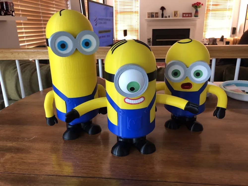 Minion Kevin multi color by Fhogphil MakerWorld: Download Free 3D Models