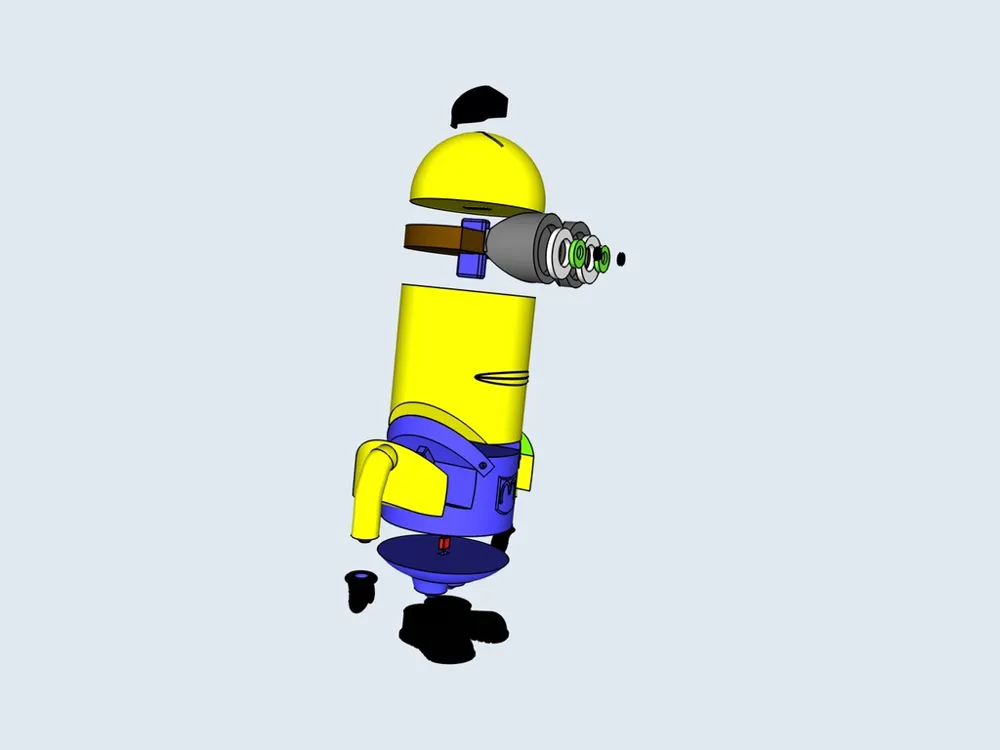 Minion Kevin multi color by Fhogphil MakerWorld: Download Free 3D Models