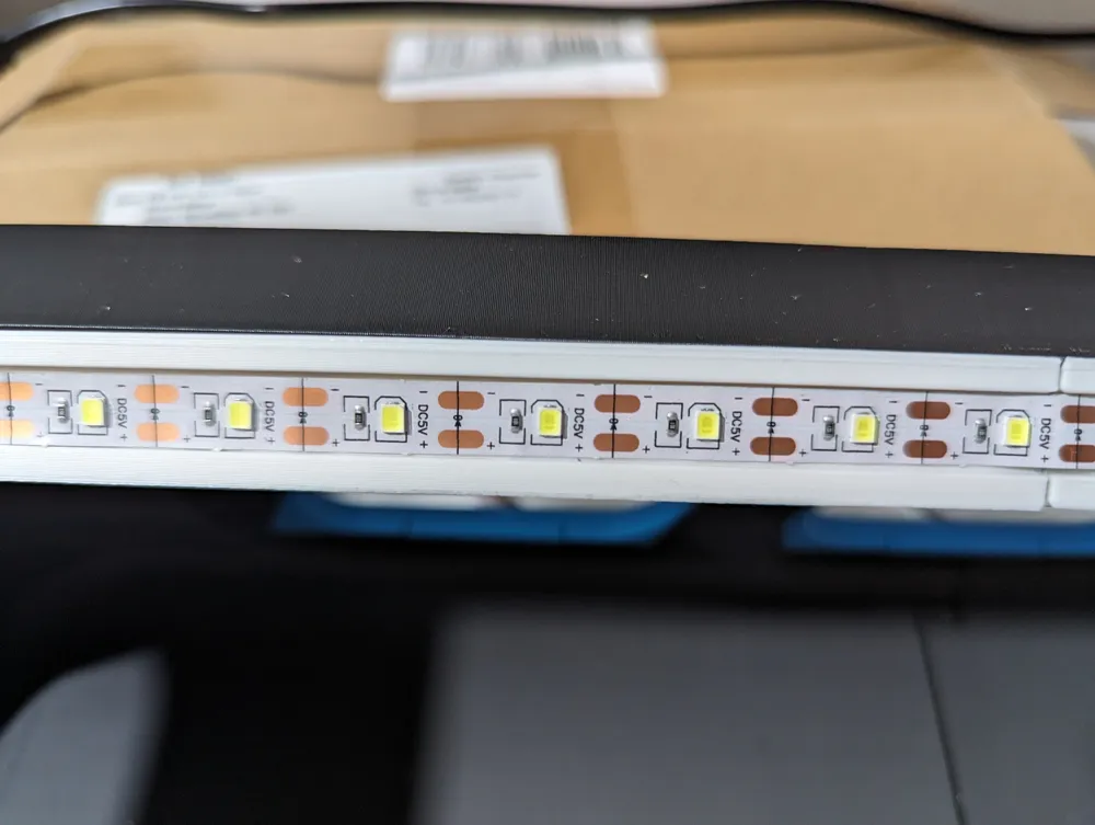 LED 8mm Frame 45° for BLV - AMS Riser Remixed by uran238 - MakerWorld