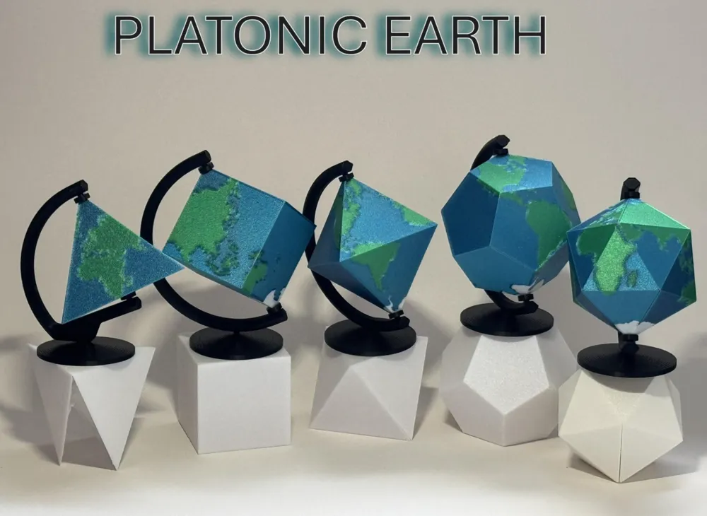 Platonic Earth by Andyroohoo - MakerWorld