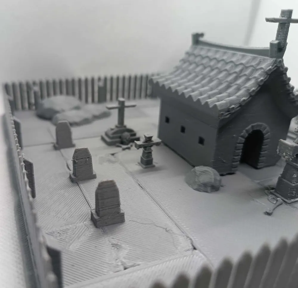 DnD cemetery - Free 3D Print Model - MakerWorld
