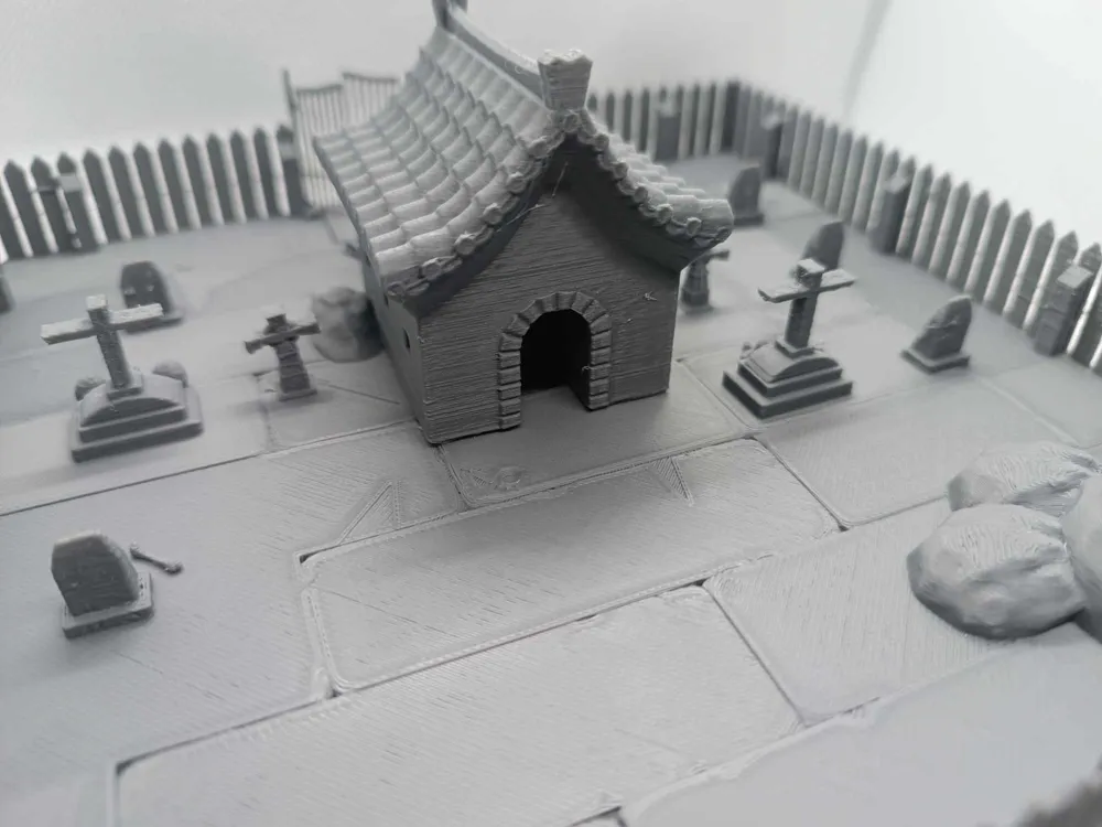 DnD cemetery by drakeforge3d MakerWorld: Download Free 3D Models