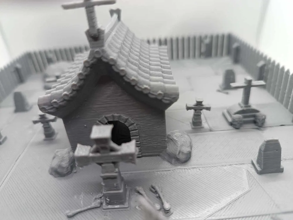 DnD cemetery - Free 3D Print Model - MakerWorld