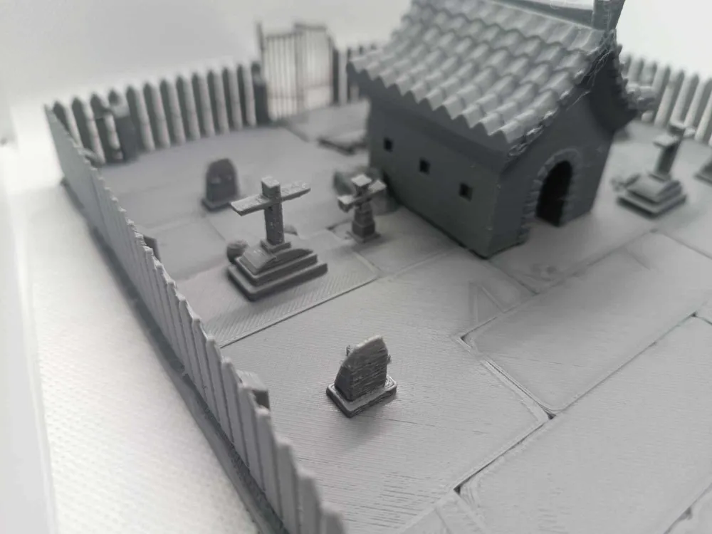 DnD cemetery by sumnium0001 - MakerWorld