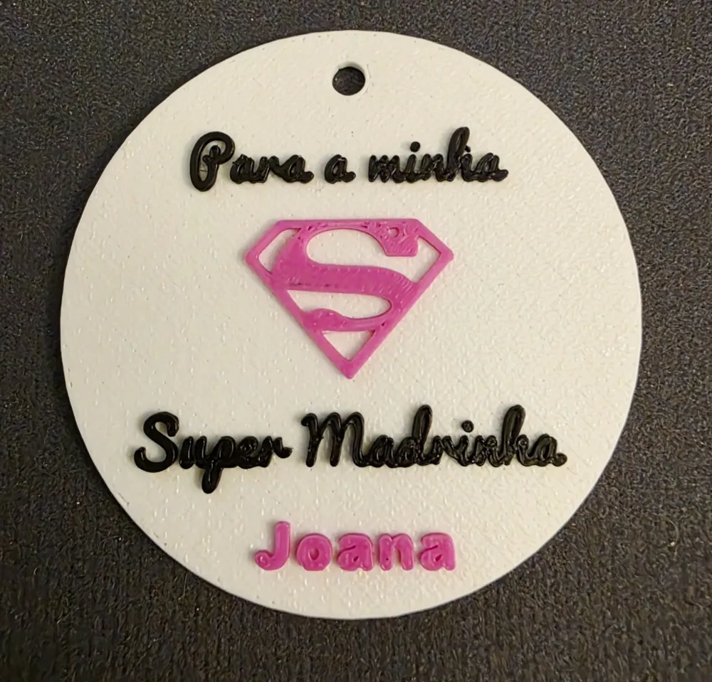 Godmother Keychain with editable name by KukiiStampMakerWorld: Download ...