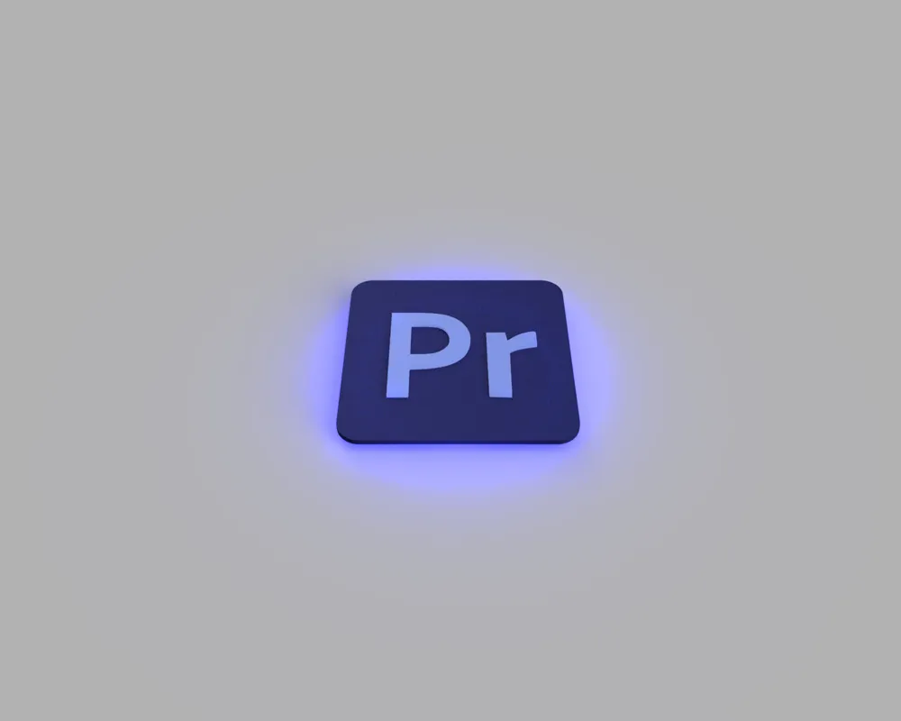 PremierePro Icon by Maltiz - MakerWorld