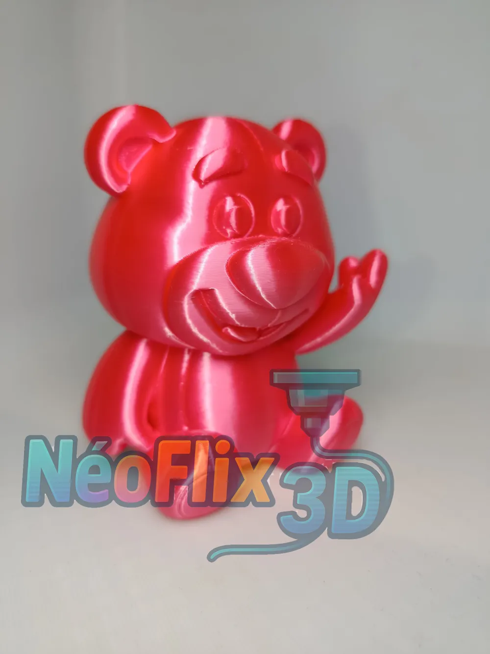 Lotso sitting with a deceptive smile - Free 3D Print Model - MakerWorld