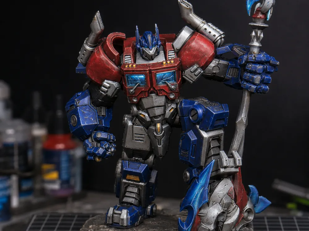 Overwatch Reinhardt OptimusPrime Mythic Weapon - Free 3D Print Model ...