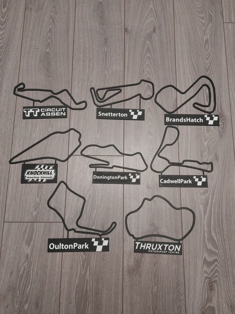 Snetterton Track Circuit layout BSB by Nerdherderz MakerWorld: Download ...