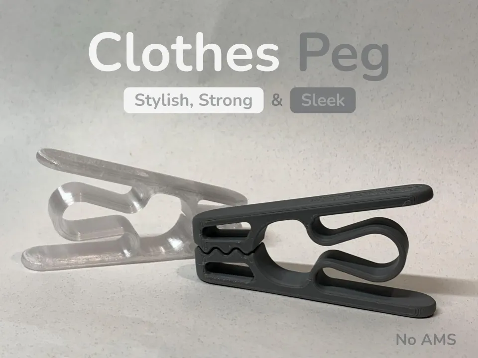 Clothes Peg - Free 3D Print Model - MakerWorld