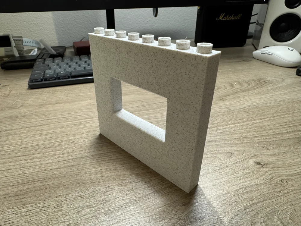 BRICK Walls 1x8, Duplo compatible by antonmedv - MakerWorld