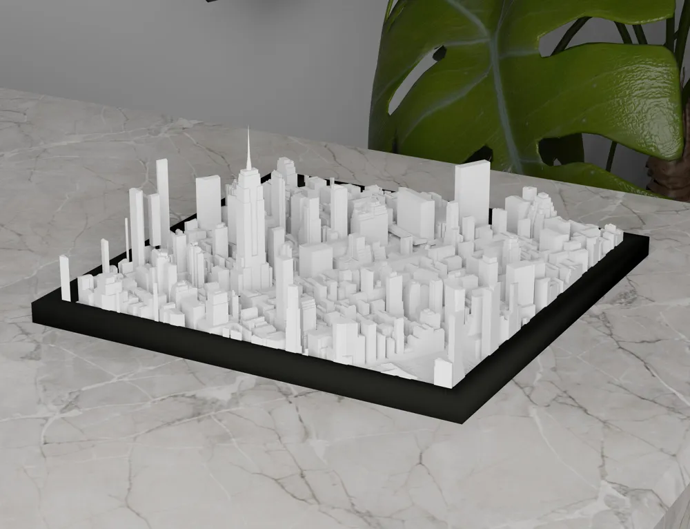 New York Midtown Manhattan 3D City by berg3ddruck MakerWorld: Download ...