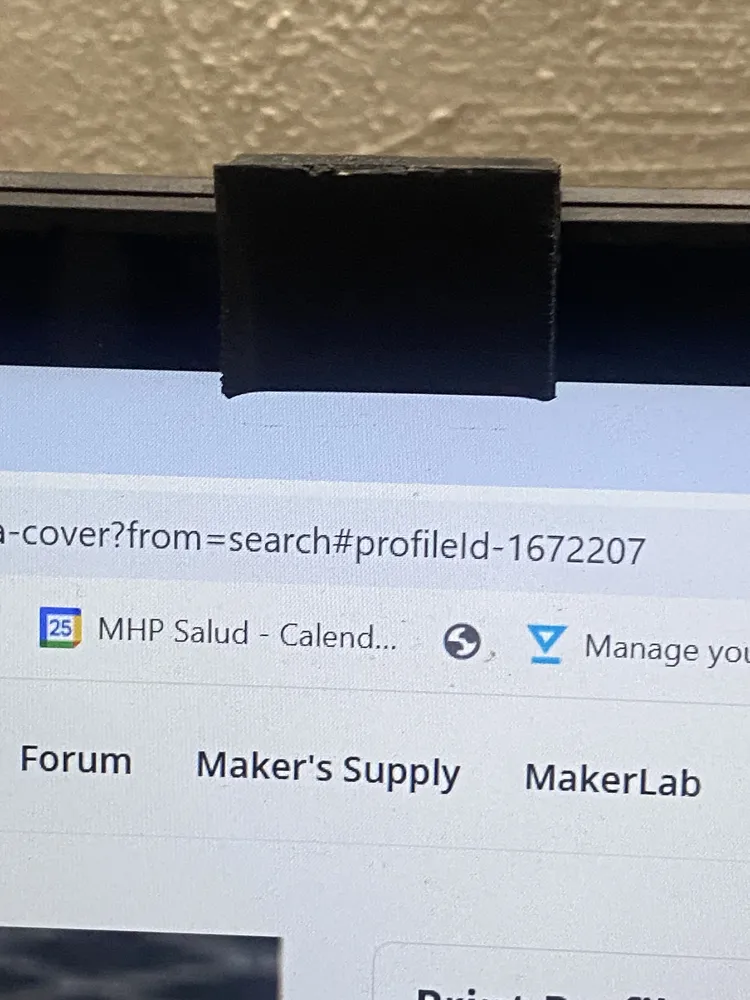 Computer Camera Cover - Free 3D Print Model - MakerWorld