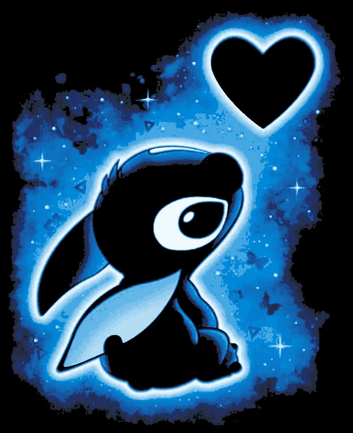 Hueforge - Disney - Stitch Heart by Cloudy Nostalgia - MakerWorld