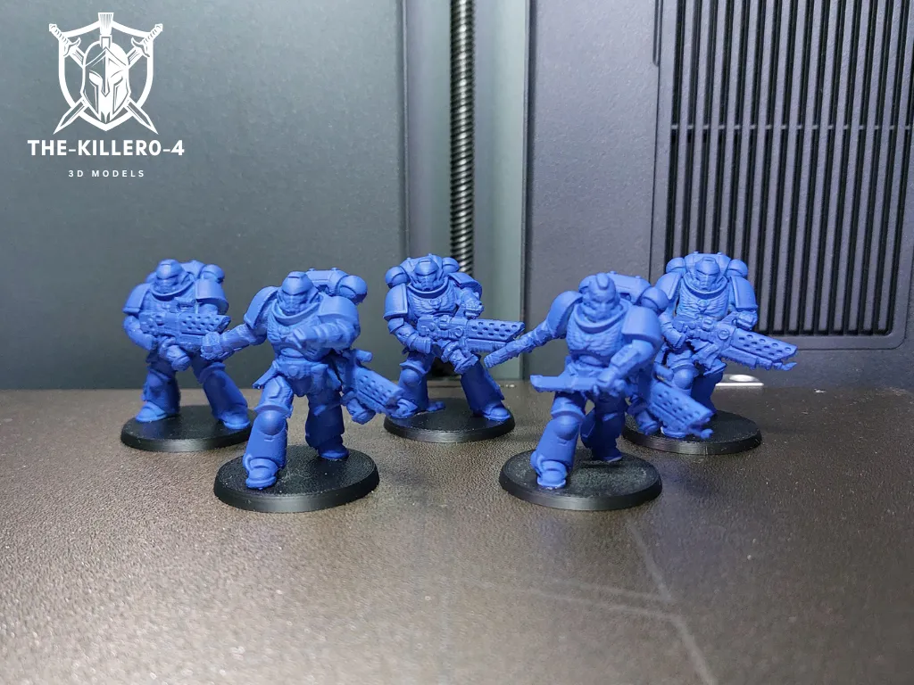 Space Soldiers - Incinerator Squad - Free 3D Print Model - MakerWorld