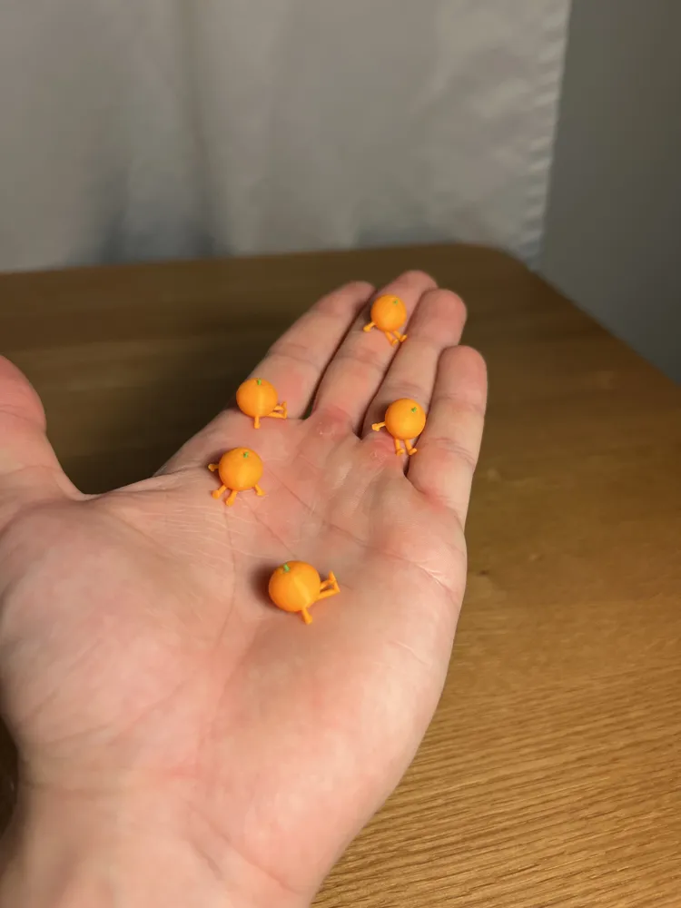 Mini Orange Buddy - Free 3D Print Model - MakerWorld