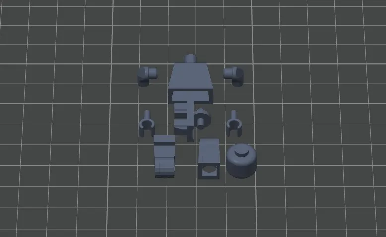 L-E-G-O brick minifigure by custom-bricks - MakerWorld