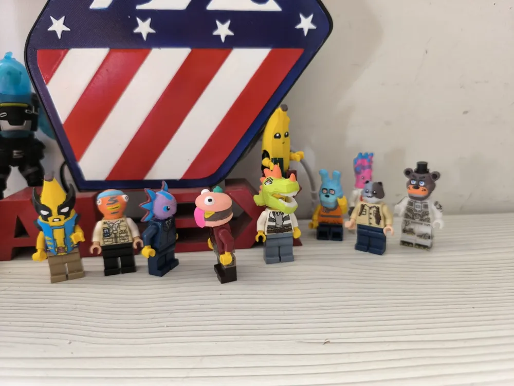 L-E-G-O brick minifigure by custom-bricks - MakerWorld