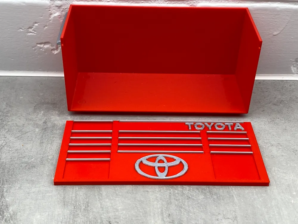 Toyota Desk Workbench Toolbox Pen Holder fun by Mrtk1970 - MakerWorld