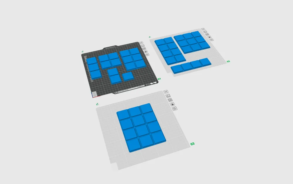 Lids for Stackable Gridfinity Boxes / Trays by SillySnax - MakerWorld
