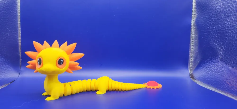 Puppy Dragon 3 - Sun Dragon - Free 3D Print Model - MakerWorld