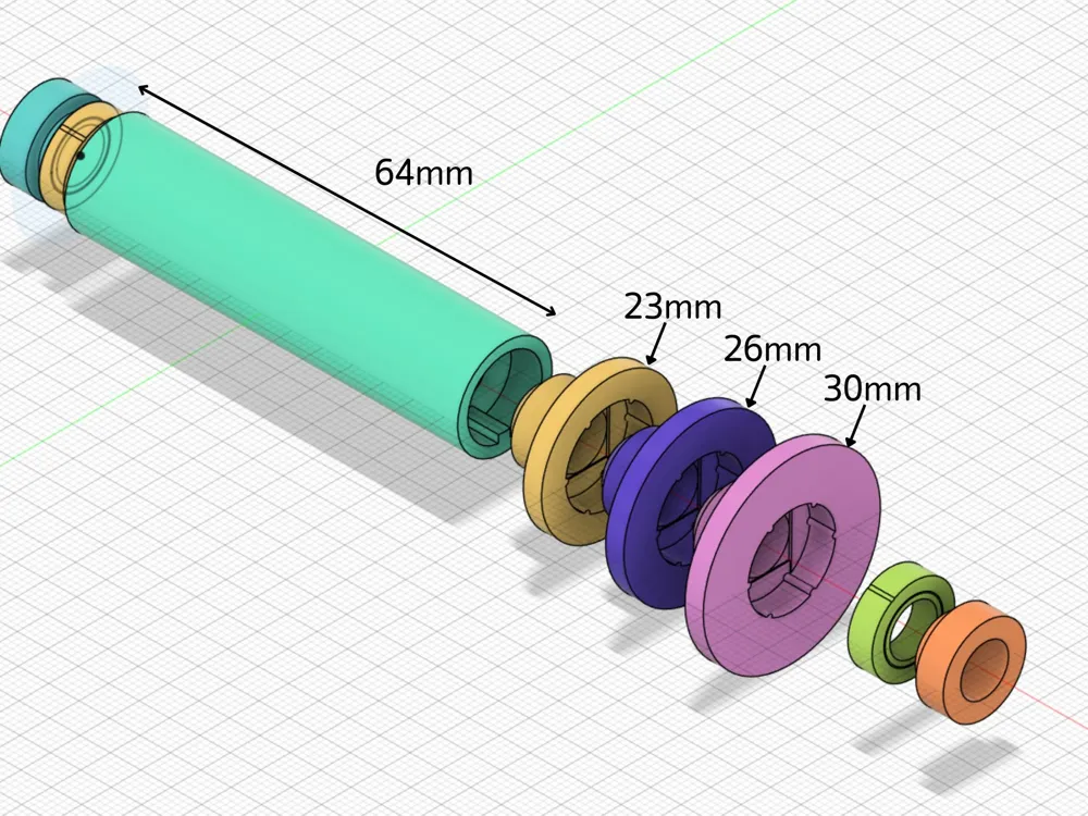 PolyDryer Filament Roller Smoother Mod Ver2 - Free 3D Print Model ...