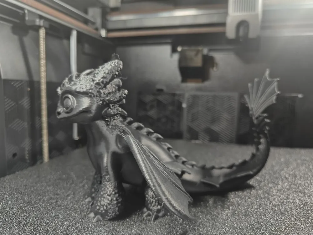 Toothless Fan-art by HomeDecor MakerWorld: Download Free 3D Models