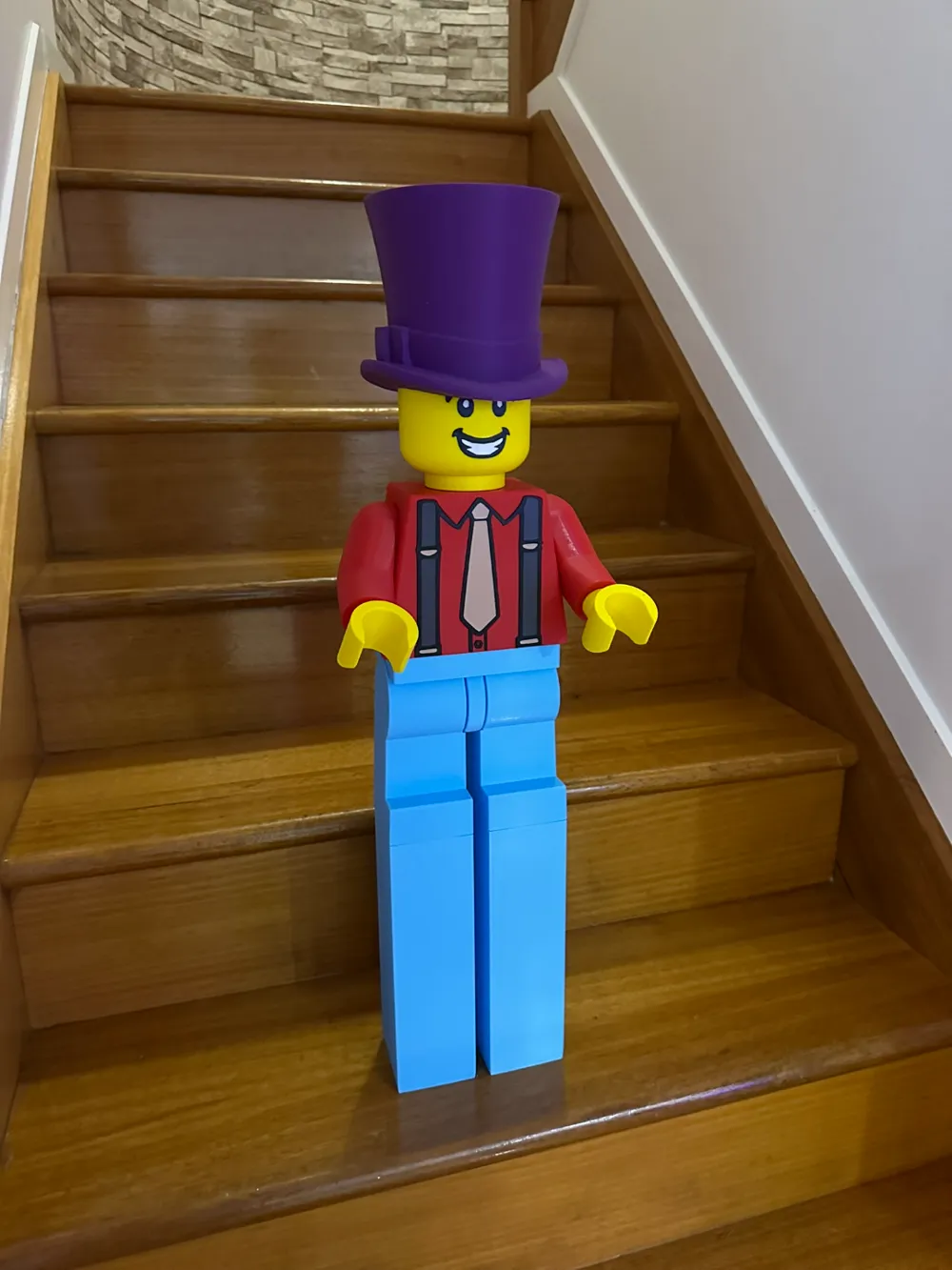 Mega Brick 1000% (10:1) - Body with Tie Remixed by DM_Aus MakerWorld ...